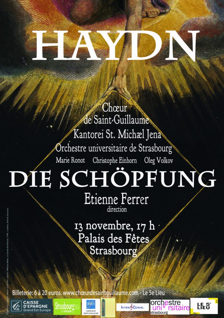 La Création de Haydn avec le choeur de Saint-Guillaume - Orchestre ...